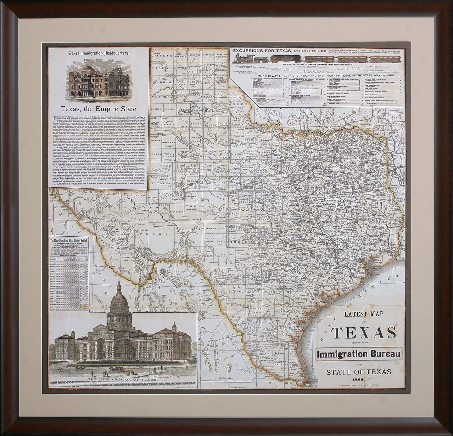 The Republic of Texas as Recognized by the United States - Gallery of ...